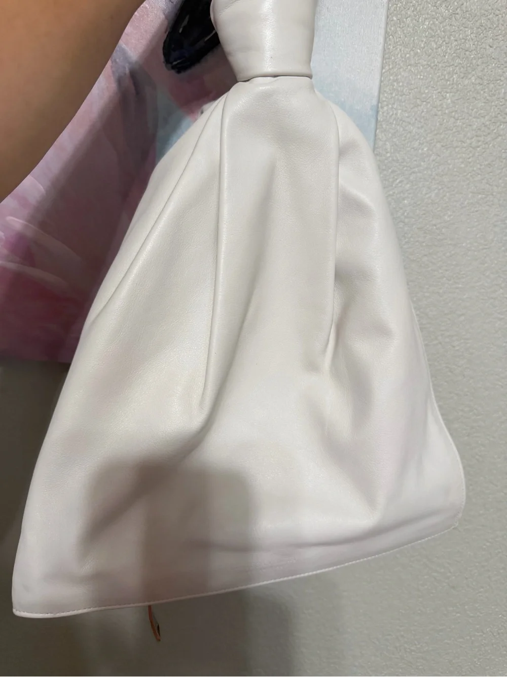 Bottega Veneta | Bags | Bottega Veneta Cream Sling Knothandle Hobo ...